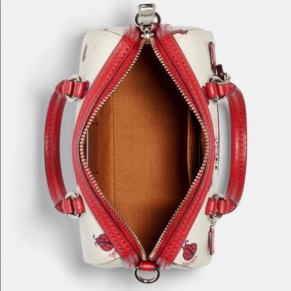 Coach | Bags | Coach Micro Rowan Satchel Crossbody Ladybug Purse | Poshmark